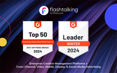 Flashtalking by Mediaocean Named Winner of G2 2024 Best Software Awards for Marketing & Digital ...